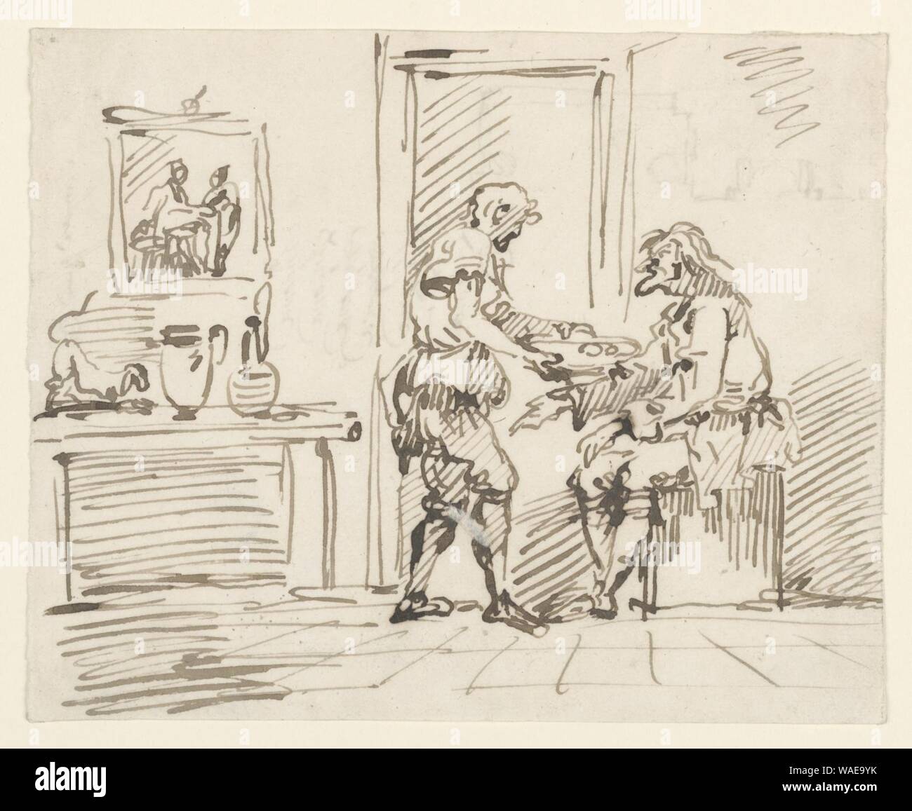 Genre of drawing hi-res stock photography and images - Alamy