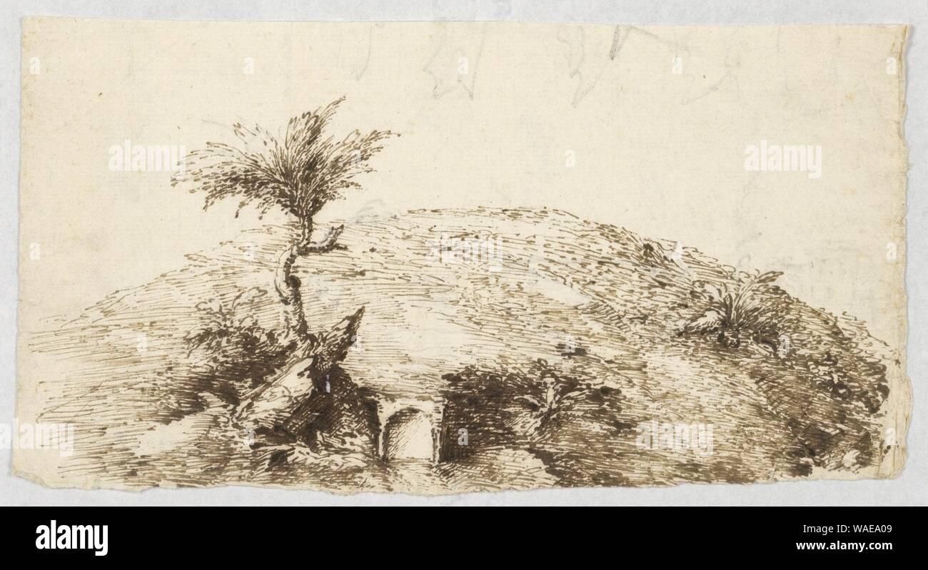Drawing, A Hilltop, 17th–19th century Stock Photo - Alamy