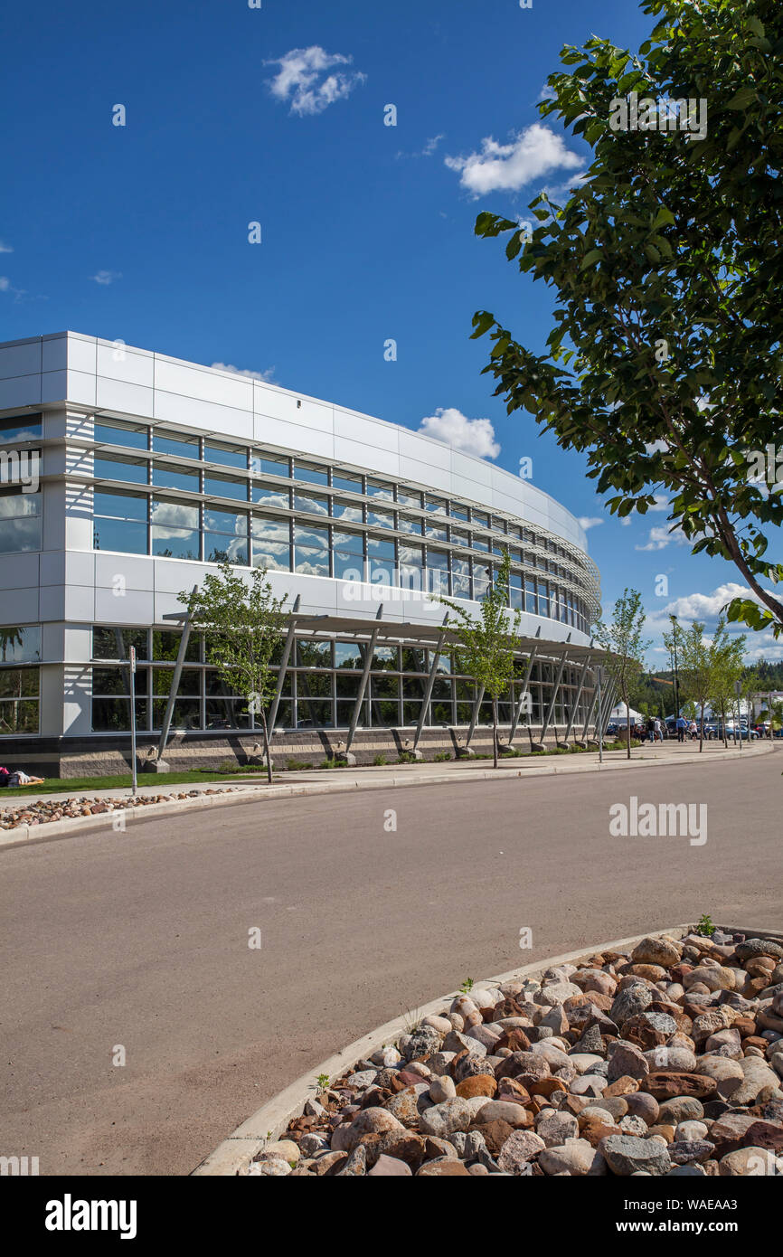 Suncor Community Leisure Centre at MacDonald Island Park in Fort ...