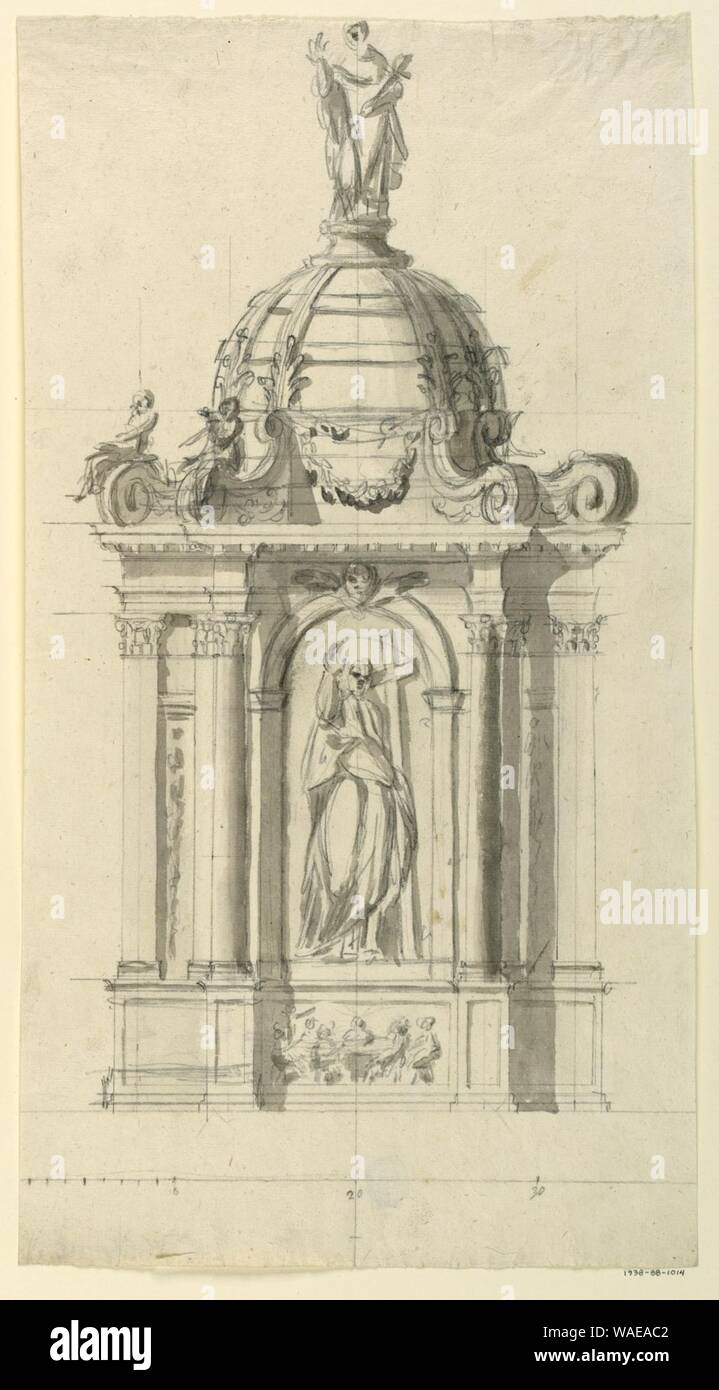 Drawing, Altar, 1775 Stock Photo - Alamy