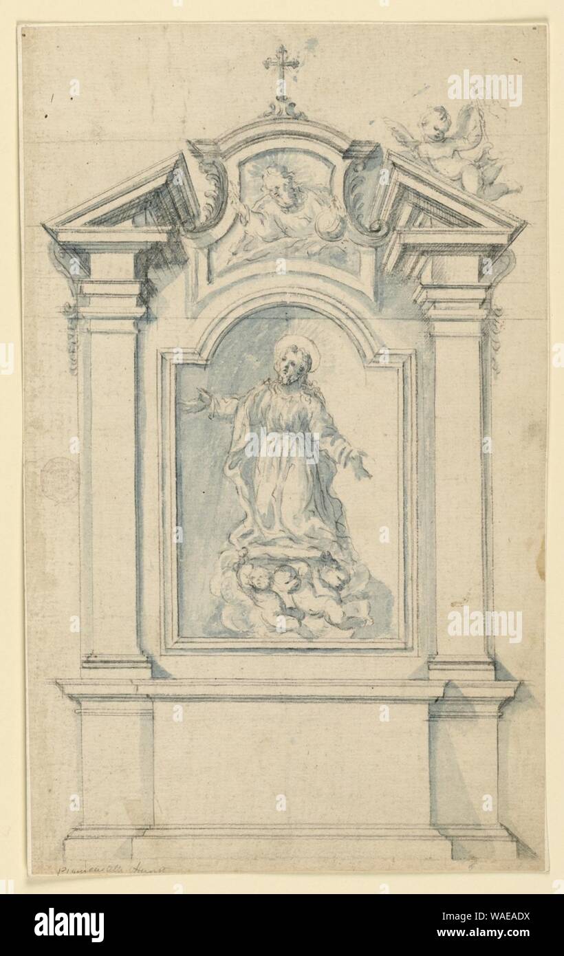 Drawing, An altar, 1750–1775 Stock Photo - Alamy