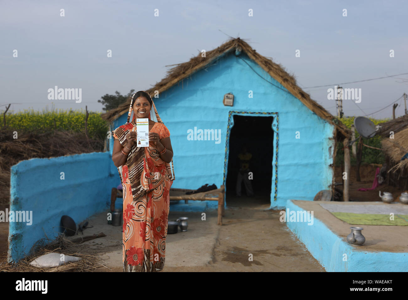 Aadhaar card hi-res stock photography and images - Alamy