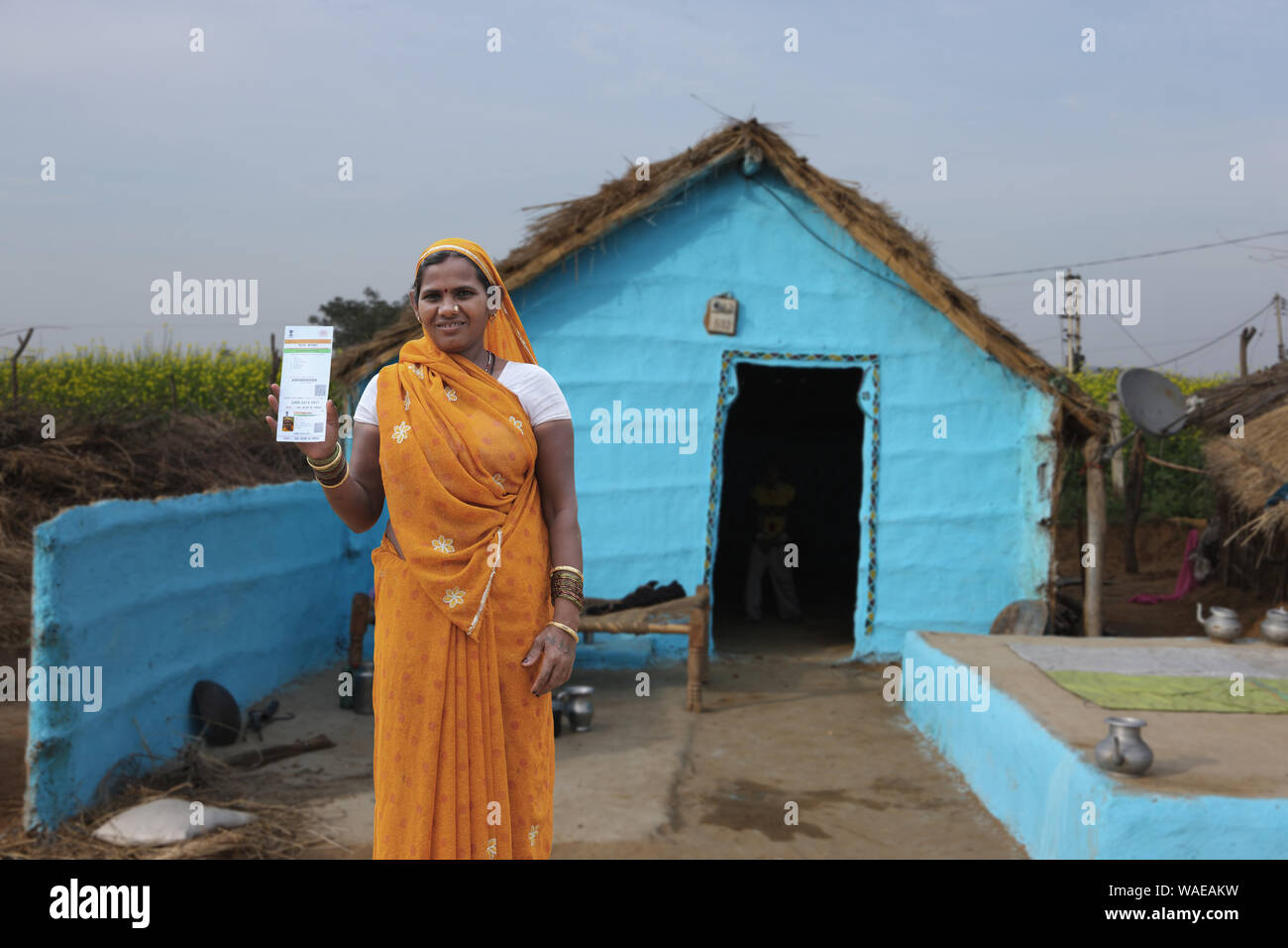 Aadhar card hi-res stock photography and images - Alamy