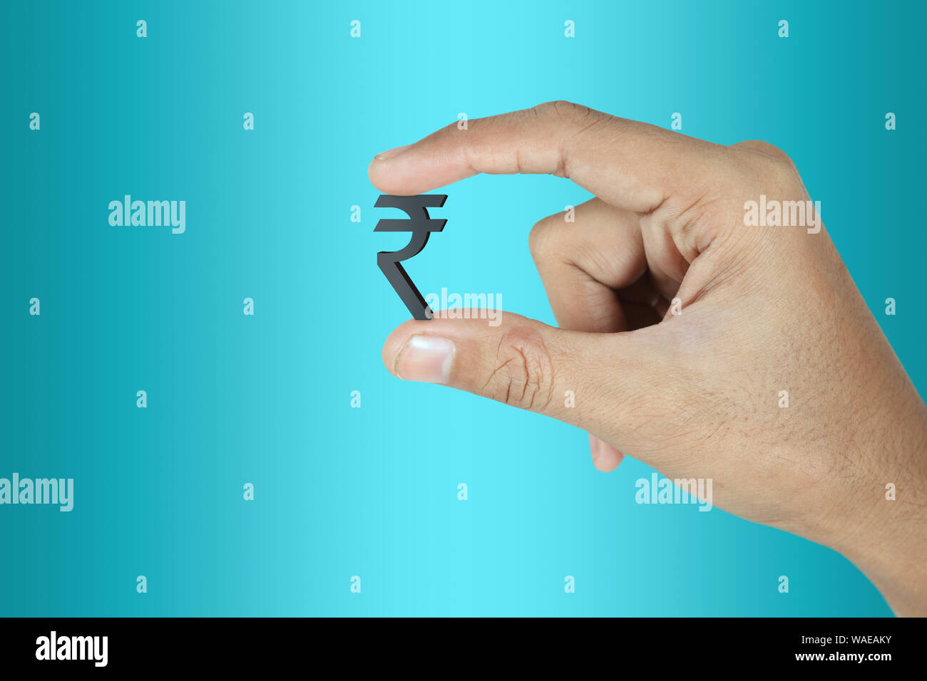 India hand symbol hi-res stock photography and images - Alamy