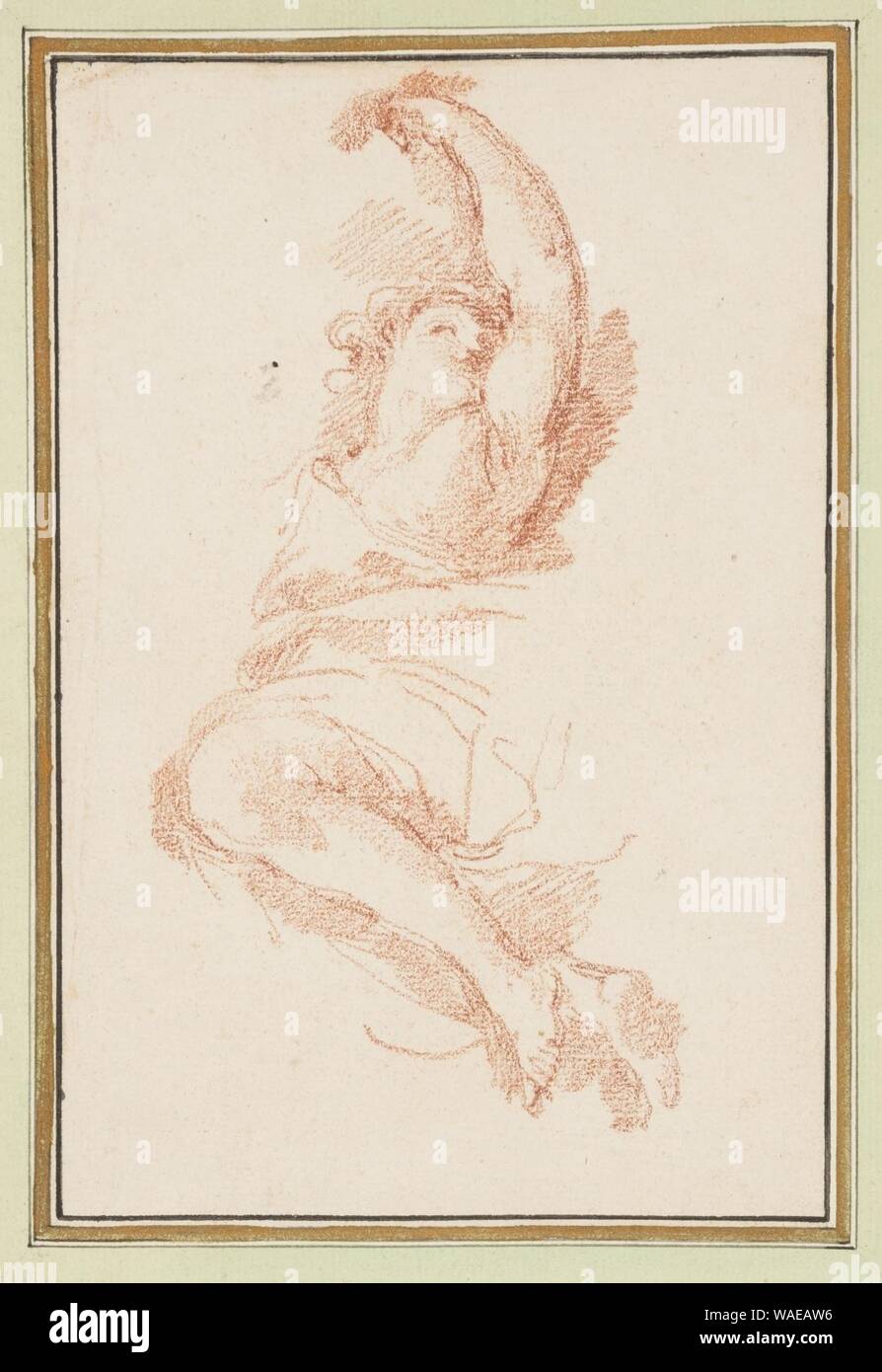 Drawing, Ascending female figure, ca. 1759–70 Stock Photo - Alamy
