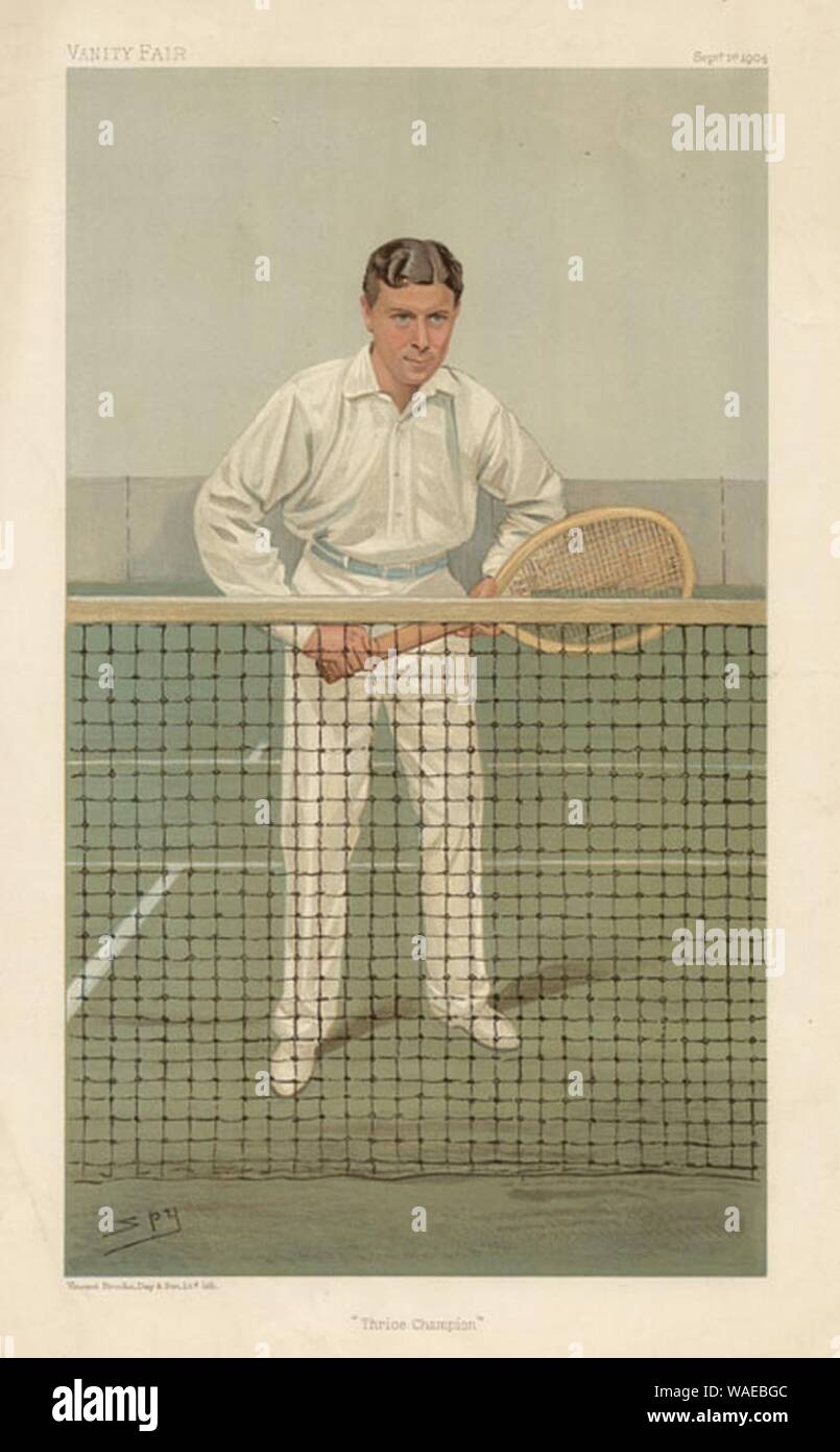 Hugh Lawrence Doherty Vanity Fair 1 September 1904 Stock Photo - Alamy