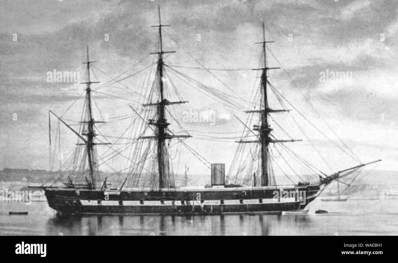 HMS Doris (1857 Stock Photo - Alamy
