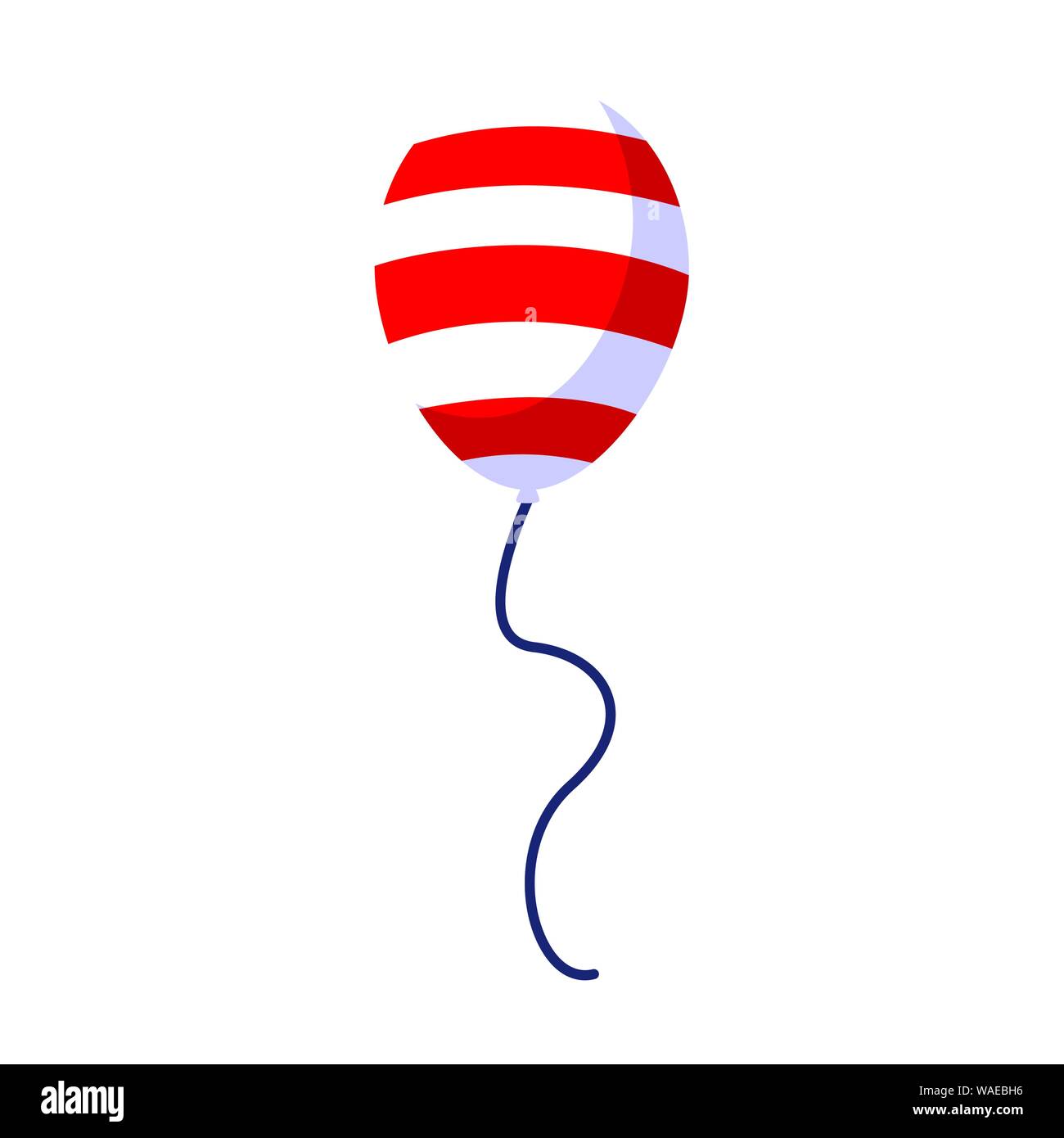 happy labor day - balloon decoration celebration vector illustration ...