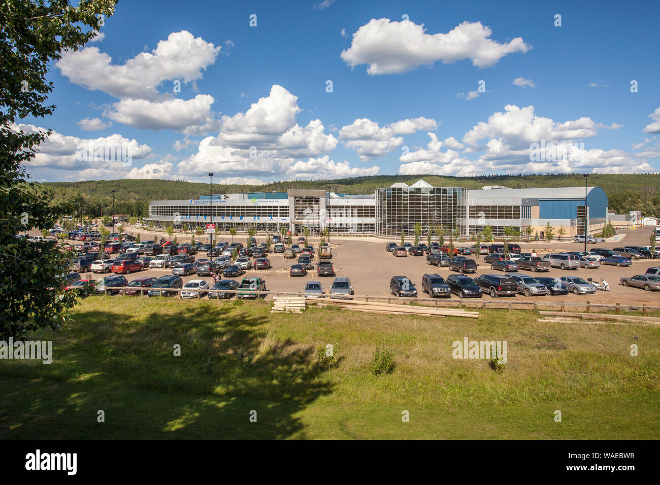 Suncor Community Leisure Centre at MacDonald Island Park in Fort ...