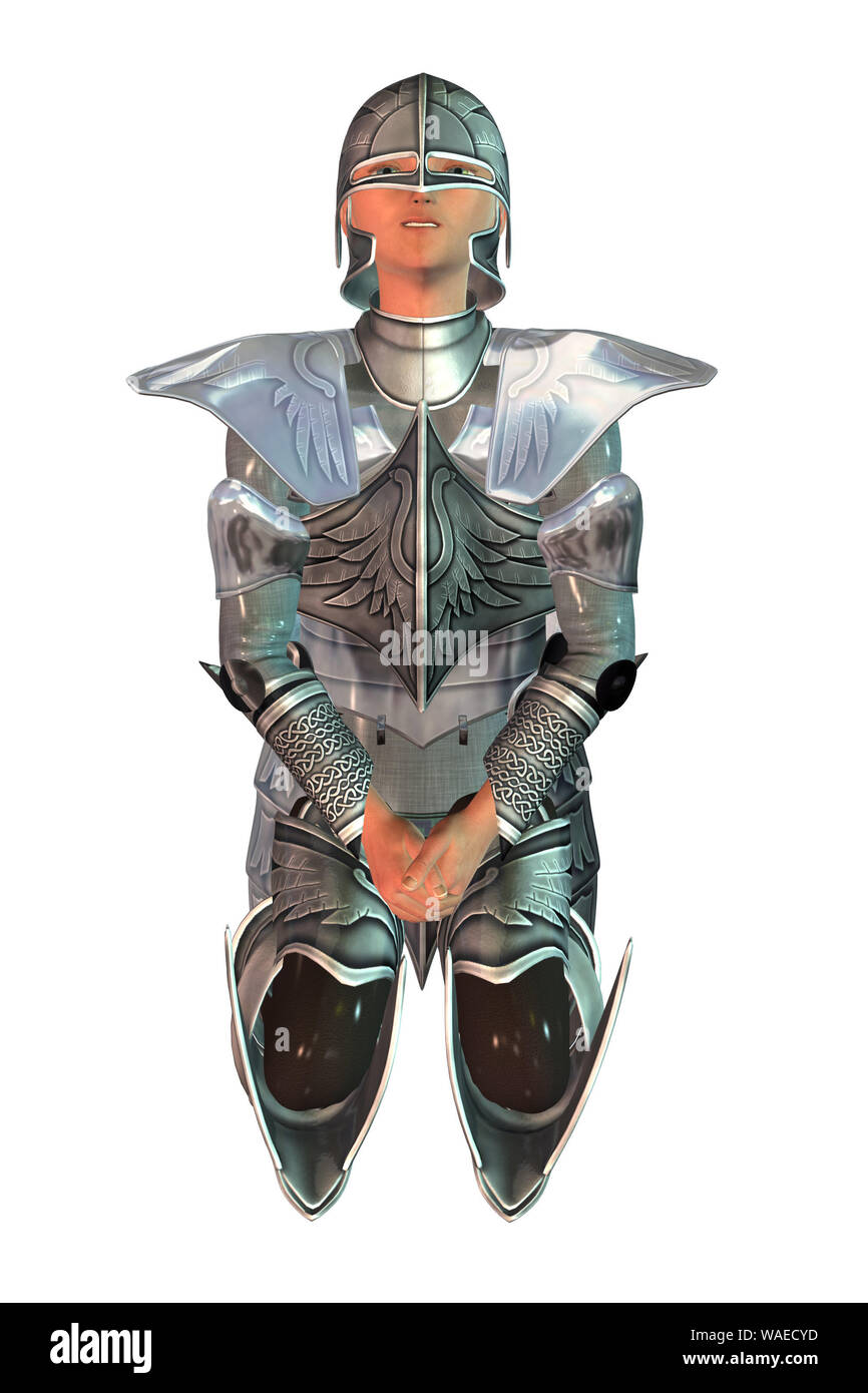 Knight in armor Stock Photo - Alamy