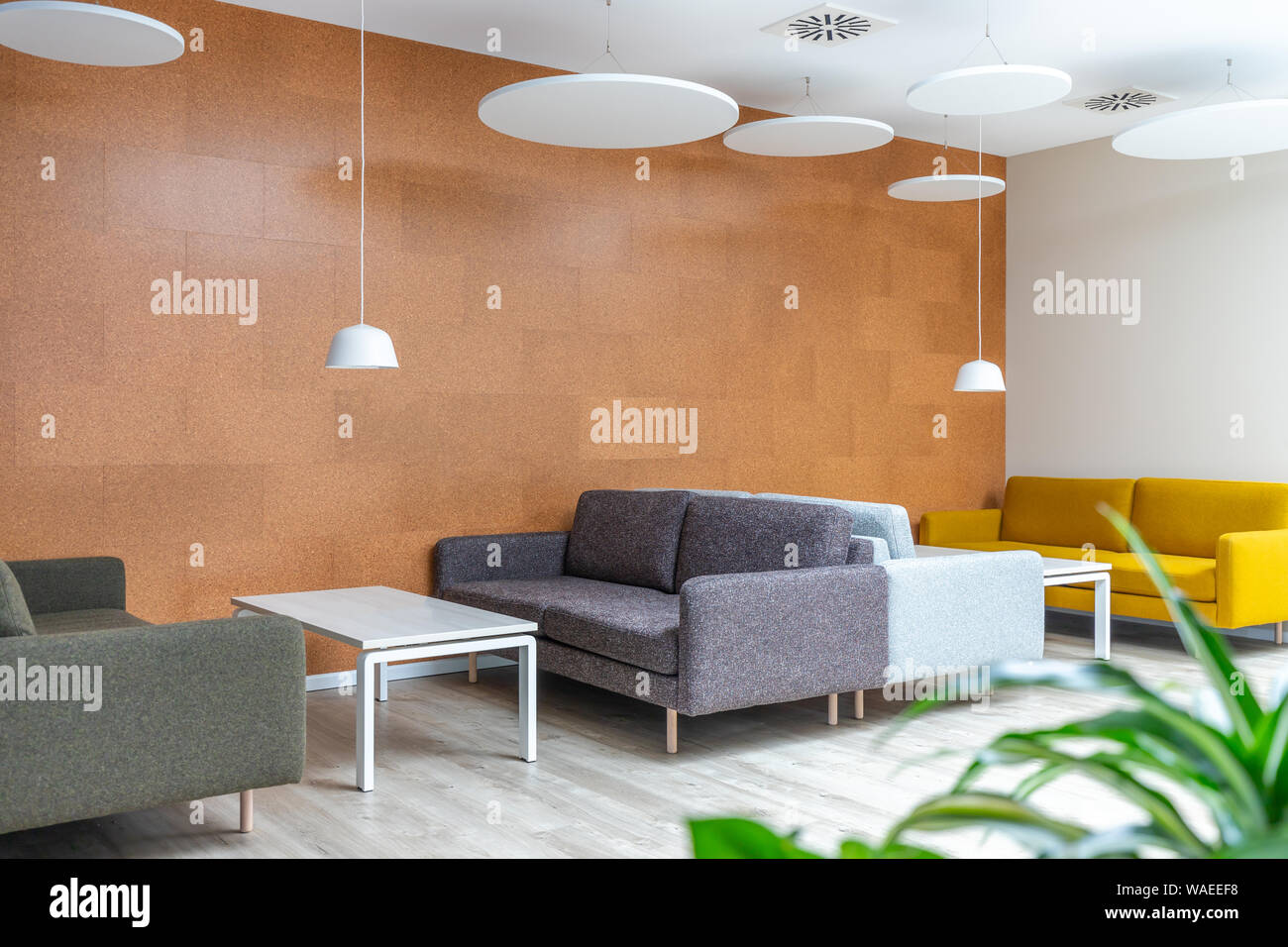 a cosy sitting area in a lounge provides a pleasant working atmosphere ...