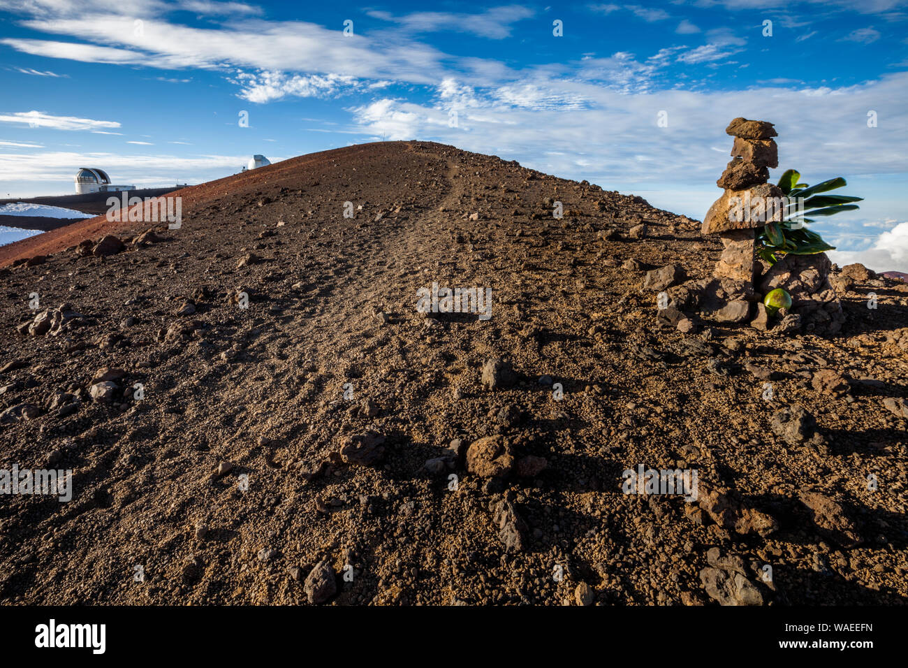 Stone markers/Native Hawaiian Shrines (Heiau), serving also as a ...