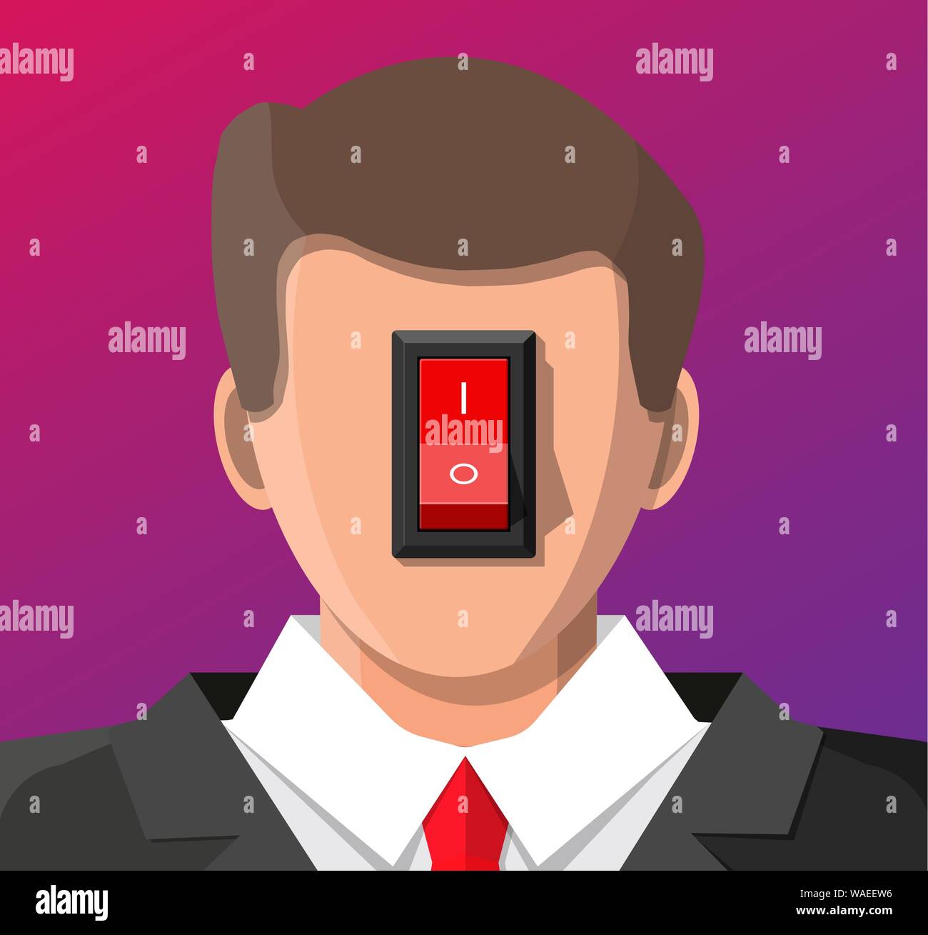 Selector switch Stock Vector Images - Alamy