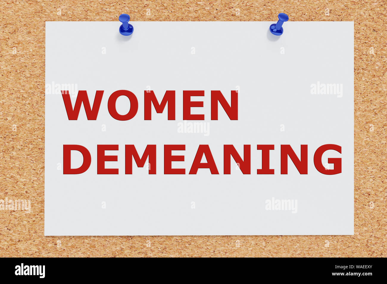 Demeaning hi-res stock photography and images - Alamy