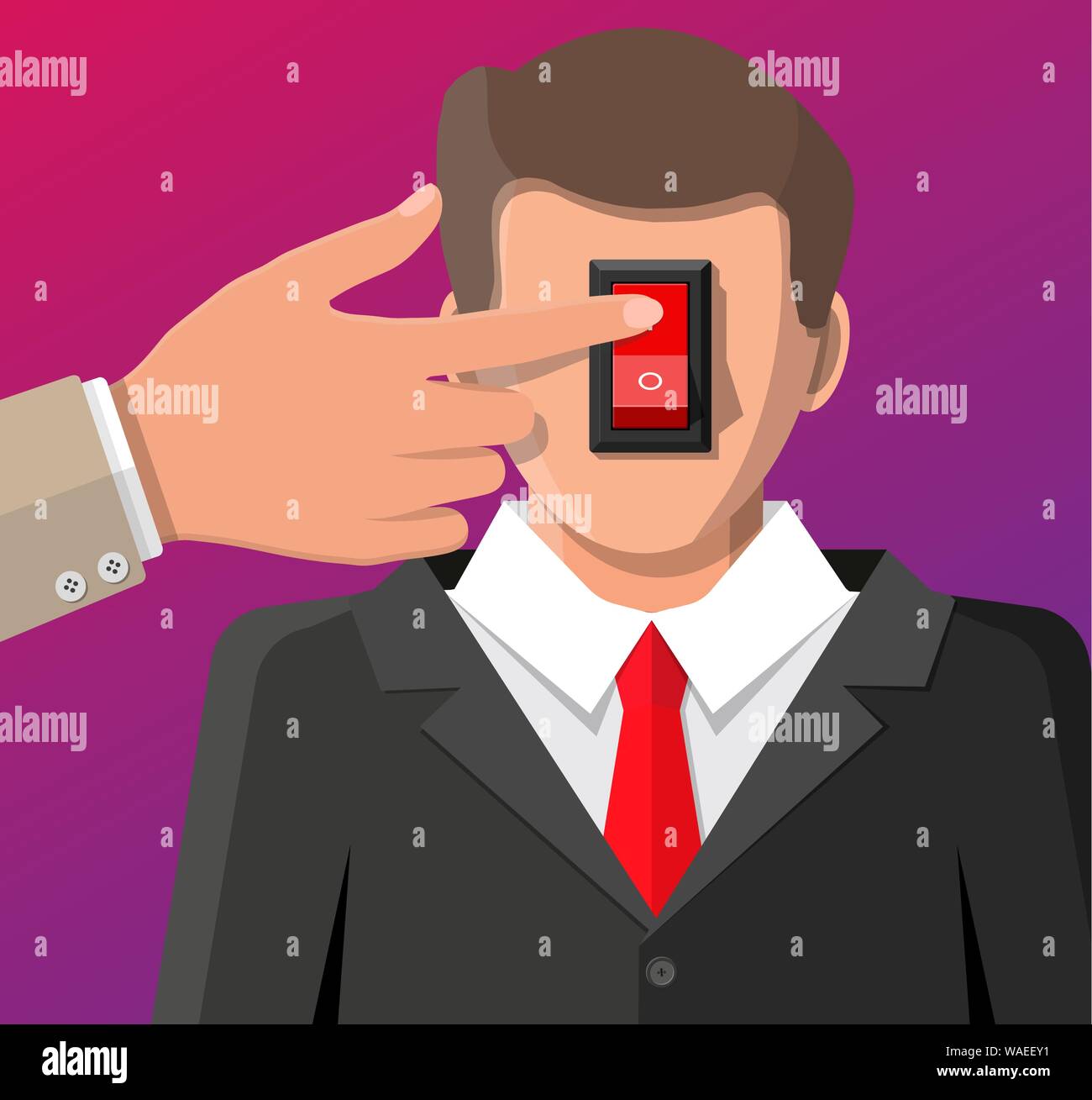 Red switcher Stock Vector Images - Alamy