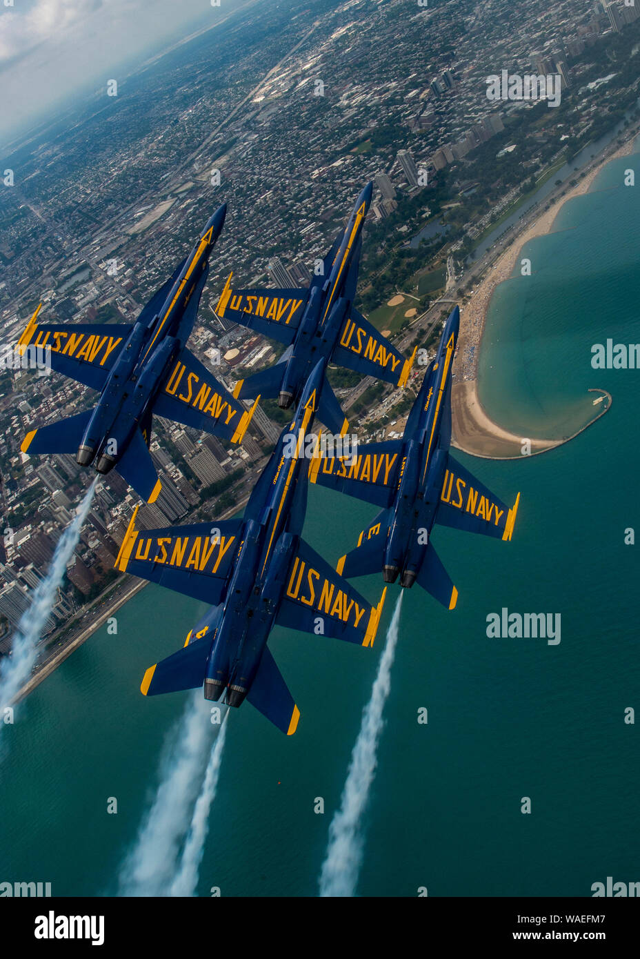 190816-N-IR734-2169 CHICAGO (August 16, 2019) The U.S. Navy Flight ...