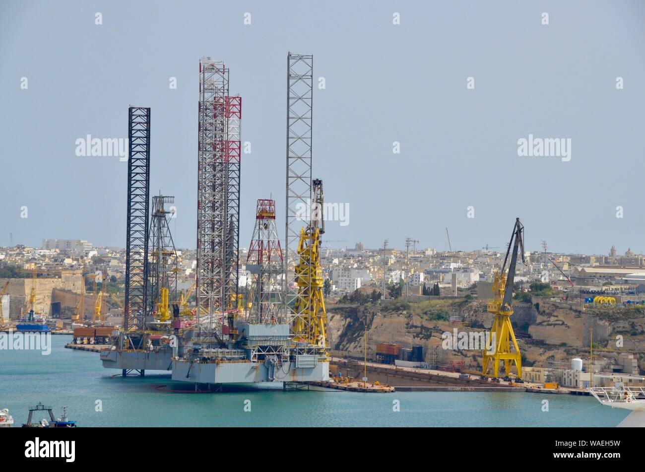 Valletta port hi-res stock photography and images - Alamy