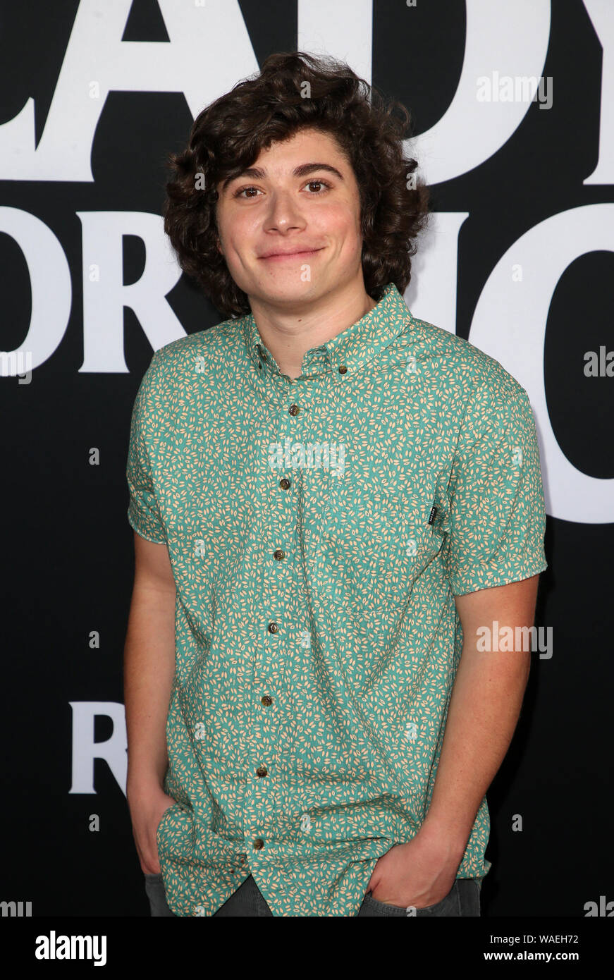 Culver City, Ca. 19th Aug, 2019. Austin Zajur, at LA Screening Of Fox ...