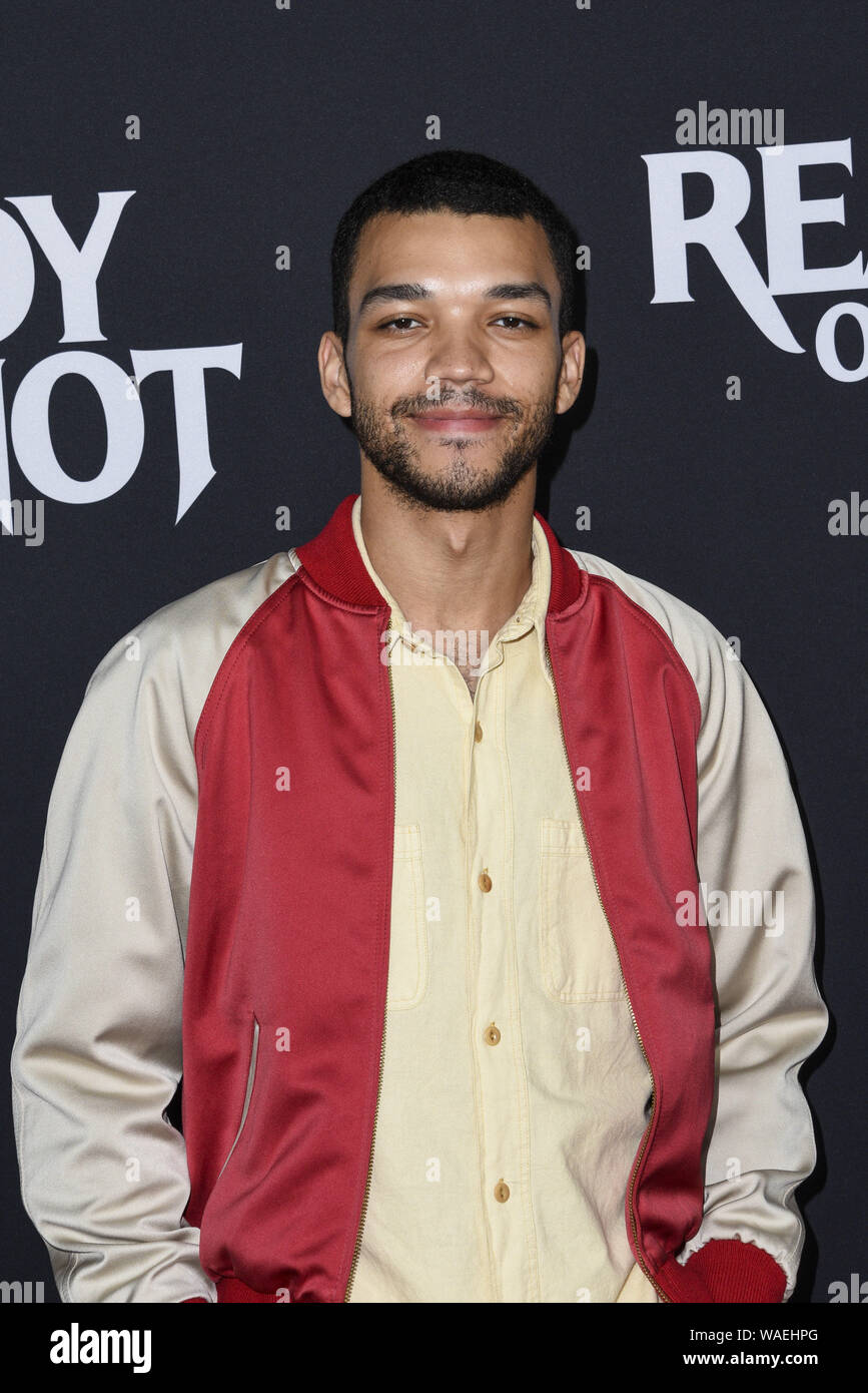 August 19, 2019, Culver City, California, USA: JUSTICE SMITH attends ...