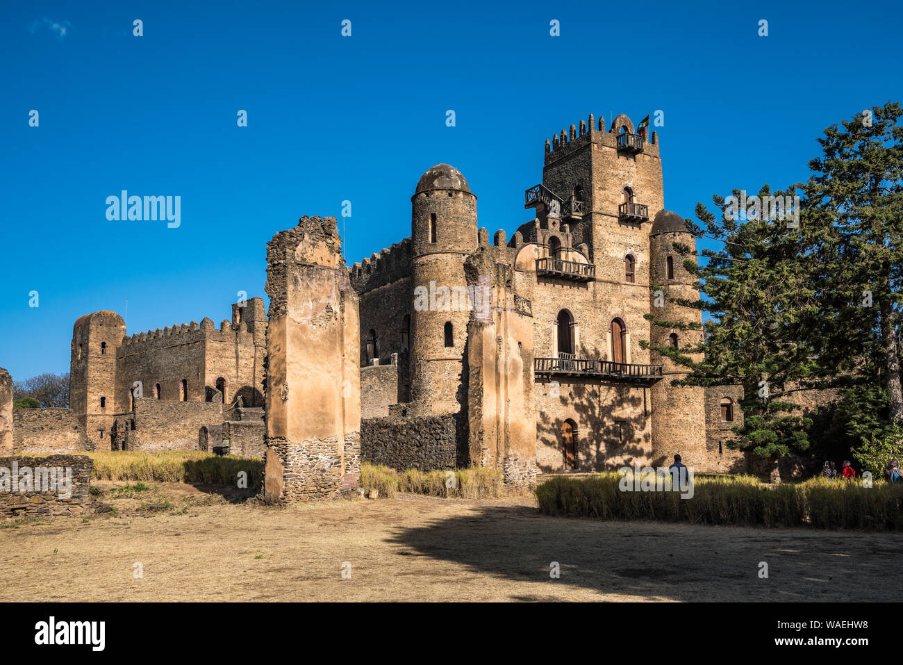 Fasil Ghebbi Royal Enclosure is the remains of a fortress-city within ...