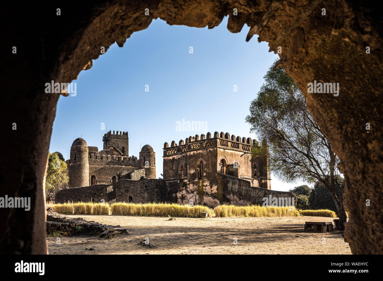 Fasil Ghebbi Royal Enclosure is the remains of a fortress-city within ...