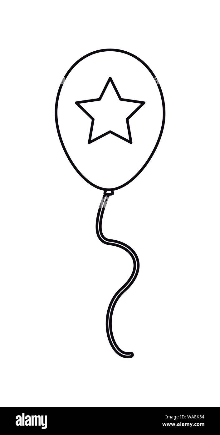 happy labor day - balloon decoration celebration vector illustration ...