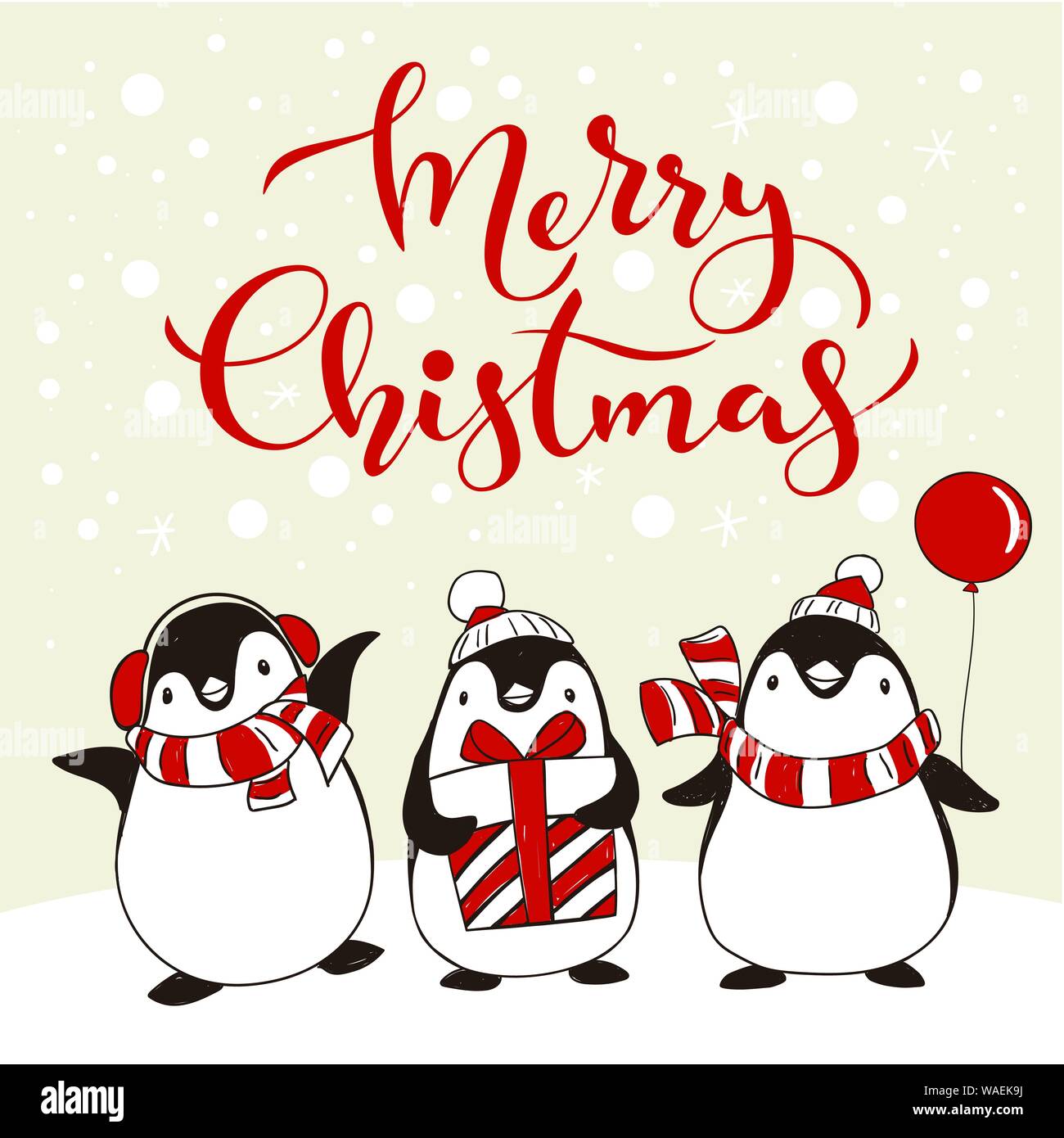 Arctic penguins Stock Vector Images - Alamy