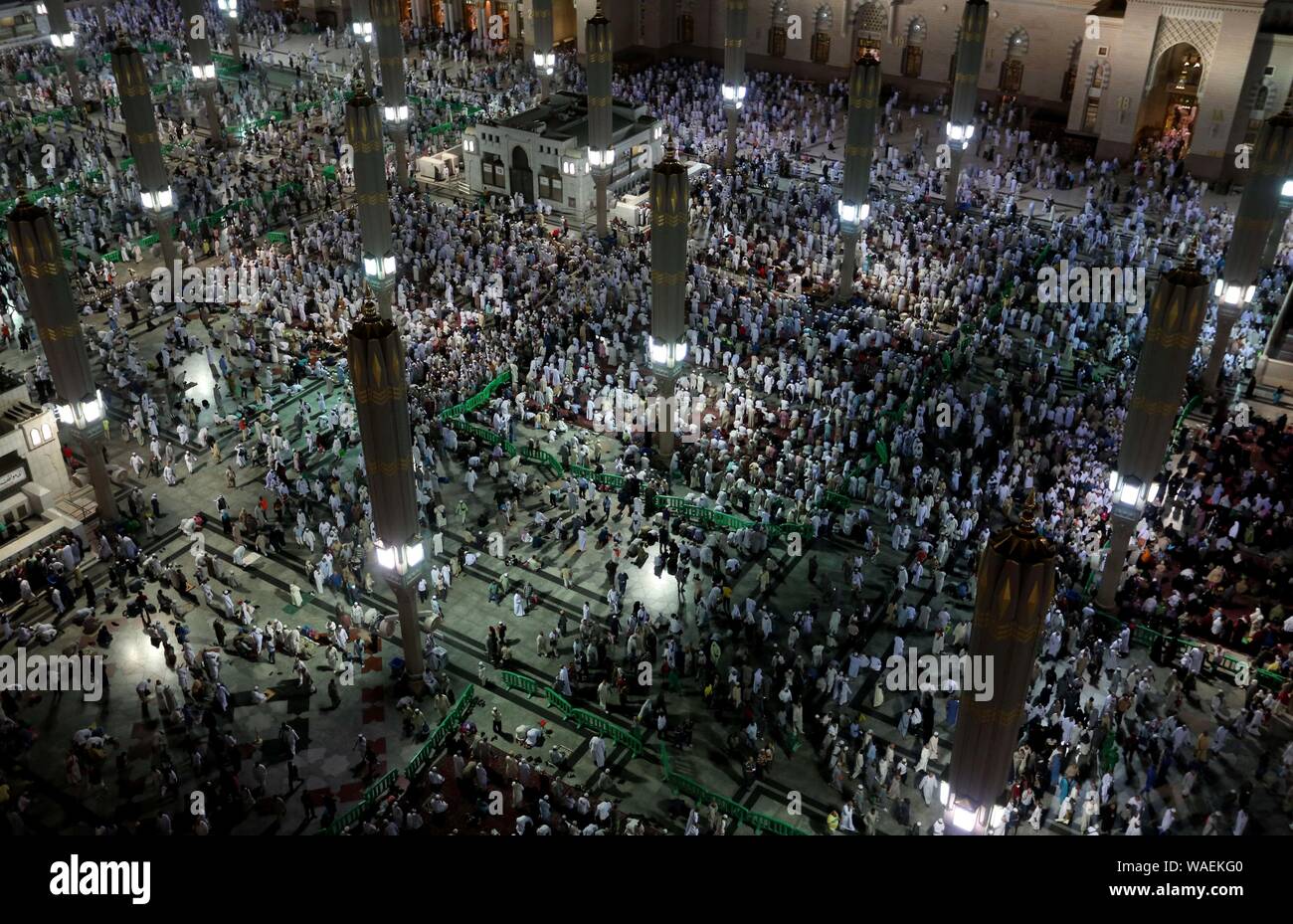 Madina El Monawara, Madina El Monawara, Saudi Arabia. 19th Aug, 2019 ...