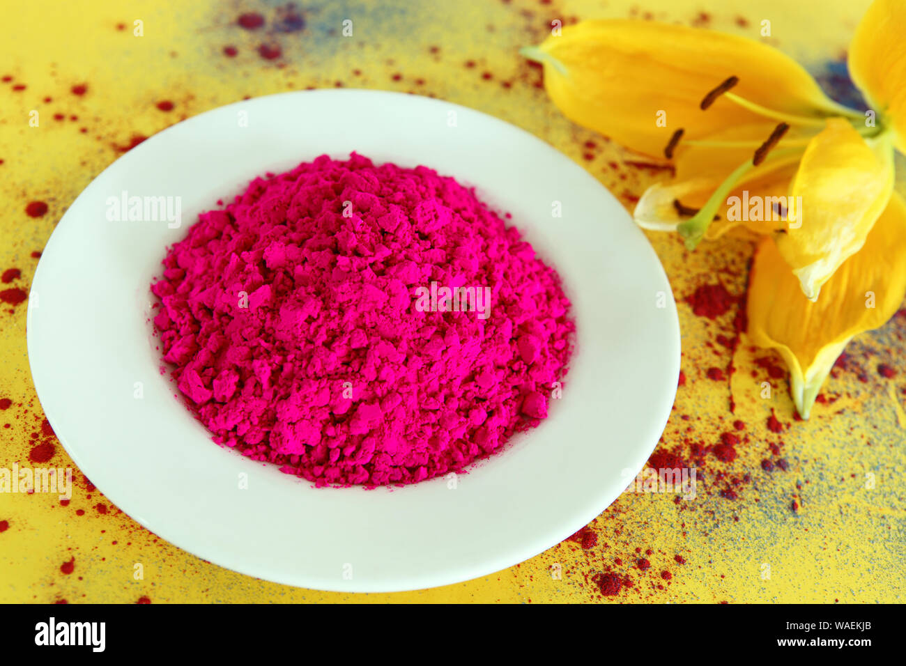 Gulal colors hi-res stock photography and images - Alamy