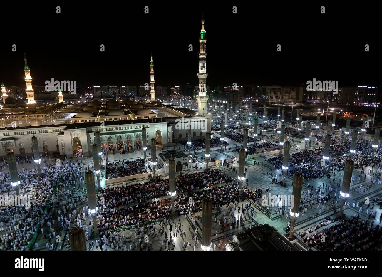 Madina El Monawara, Madina El Monawara, Saudi Arabia. 19th Aug, 2019 ...