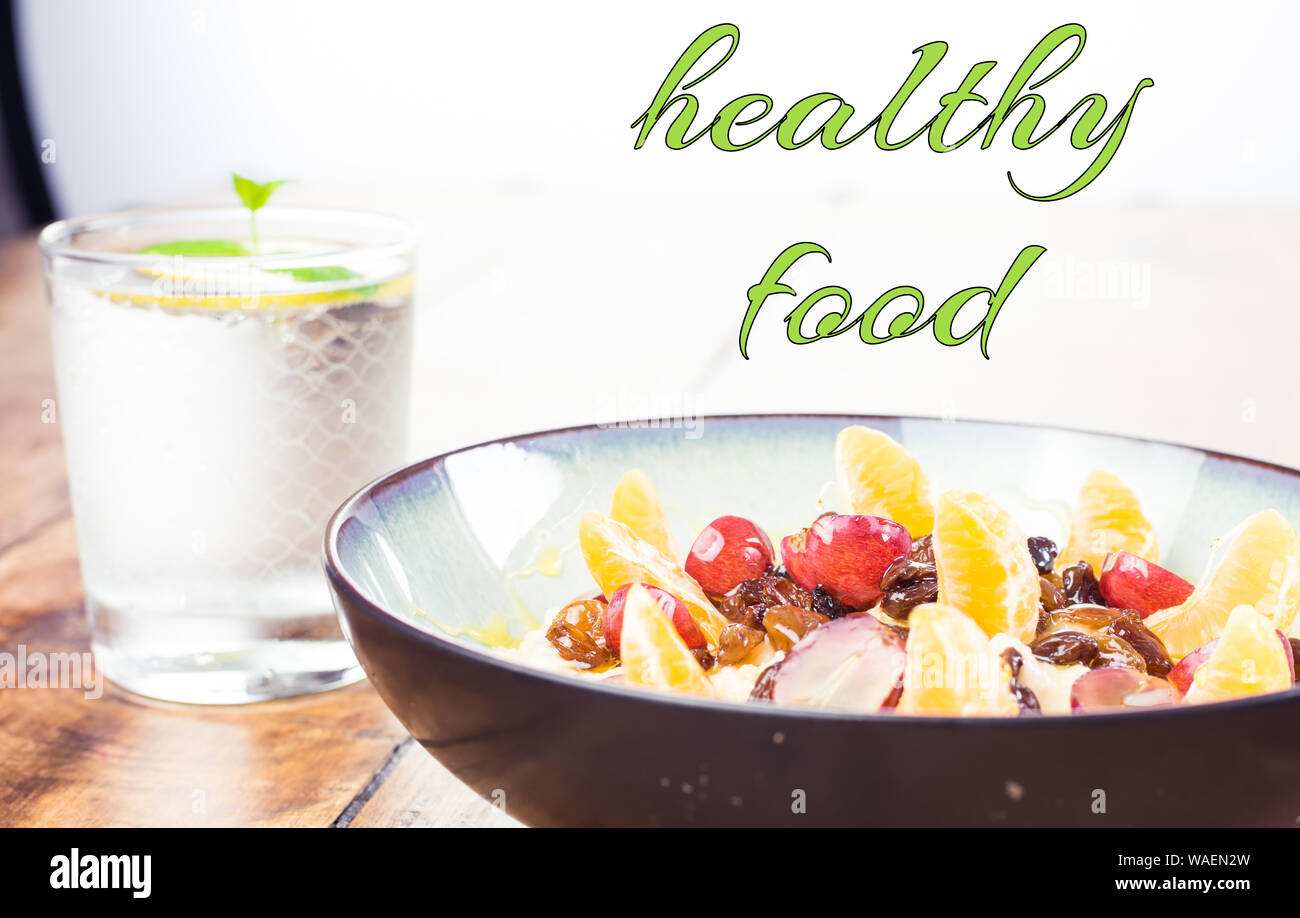 Best breakfast for hungry body Stock Photo - Alamy