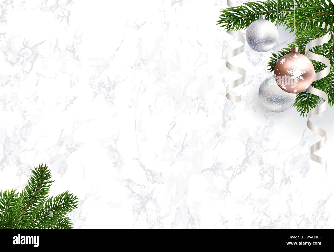 Blank Christmas background for congratulations Stock Vector Image & Art ...