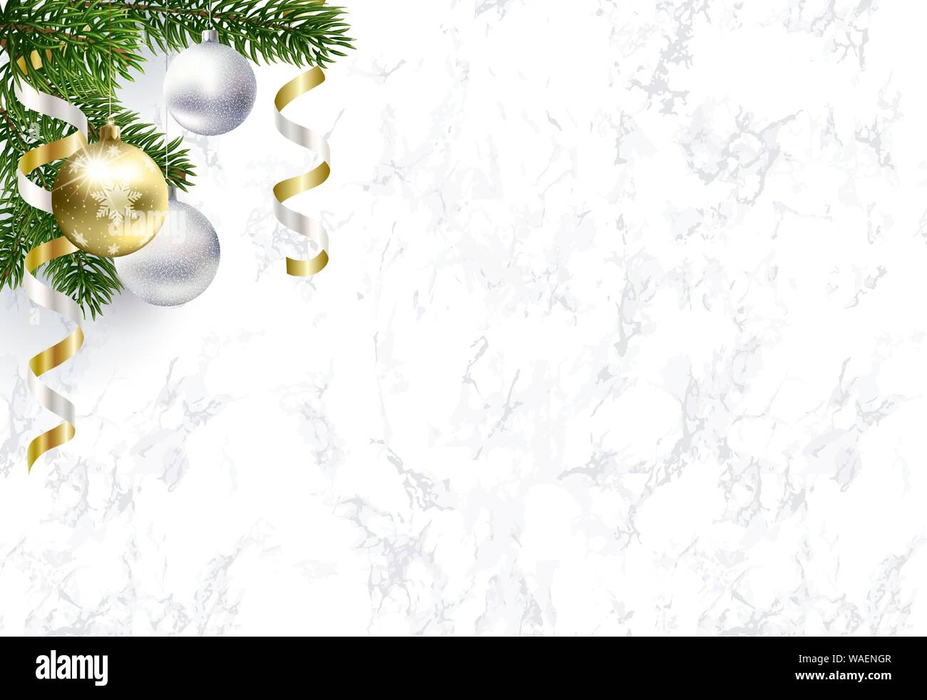 Blank Christmas background for congratulations Stock Vector Image & Art ...