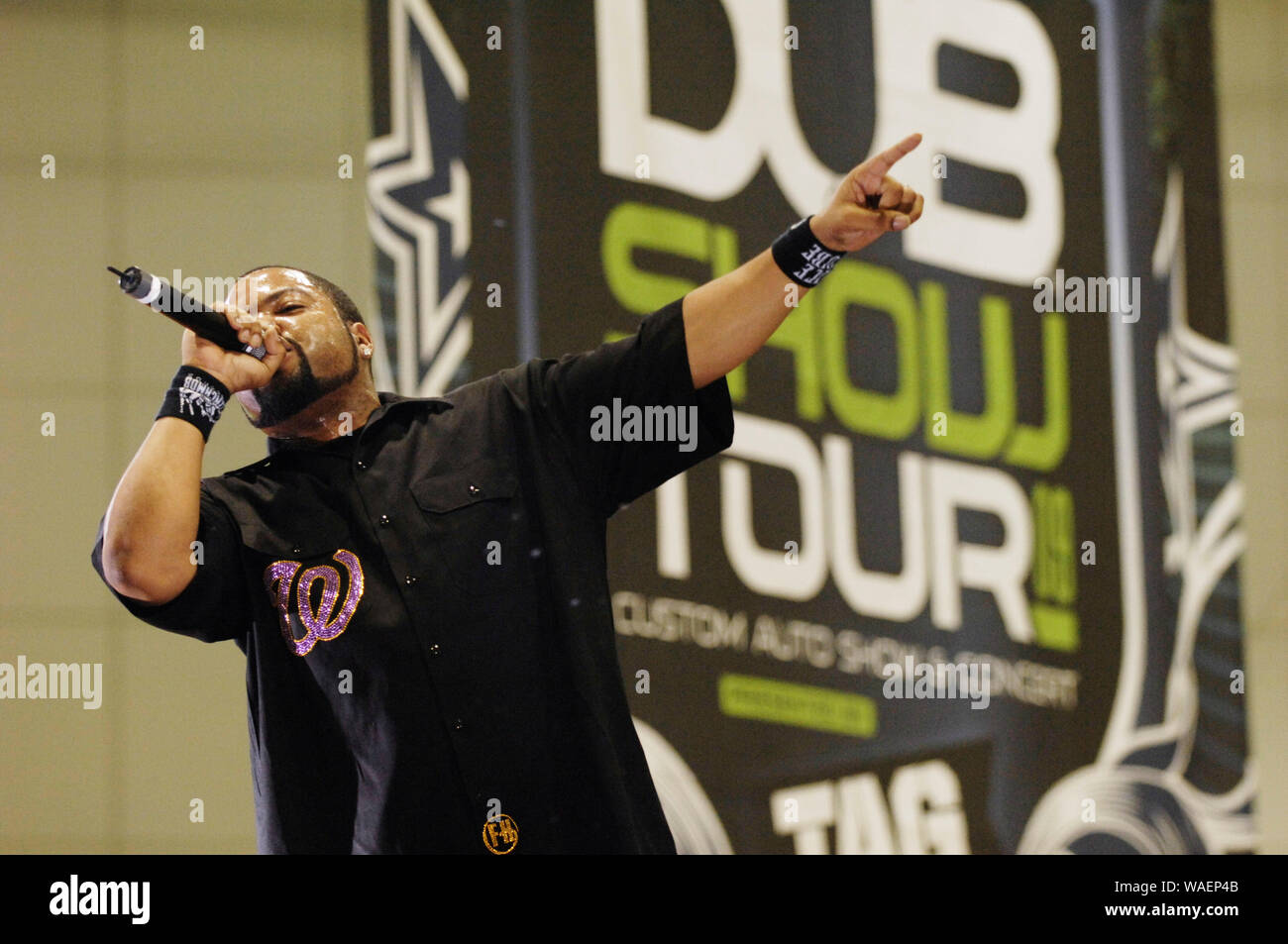 Rapper Ice Cube performs at the Dub Show in Los Angeles, California ...