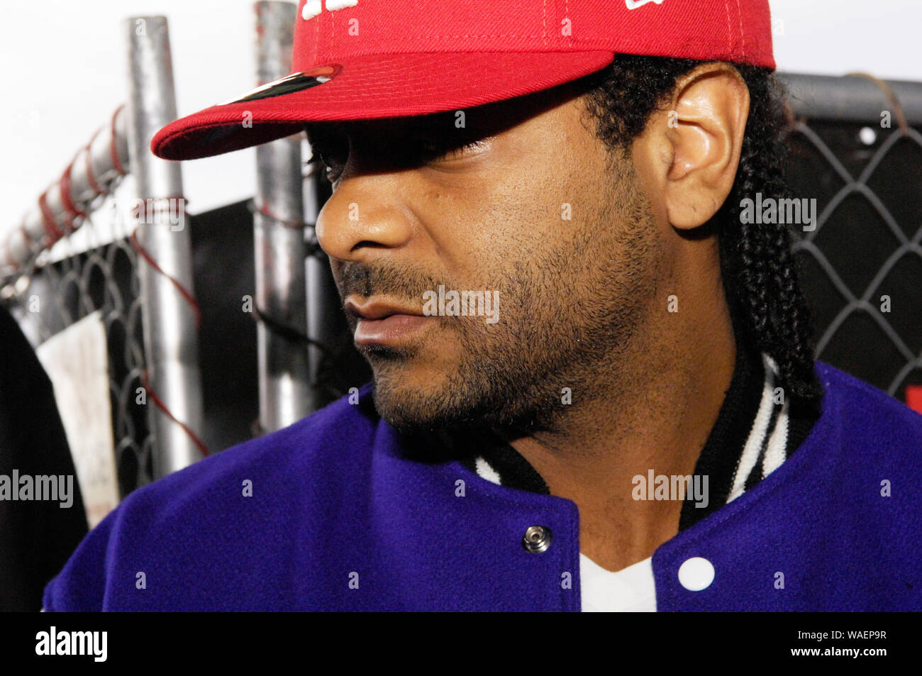 Rapper Jim Jones portrait at the Dub Show in Los Angeles, California ...