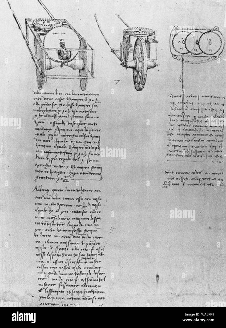 Leonardo da vinci inventions hi-res stock photography and images - Alamy