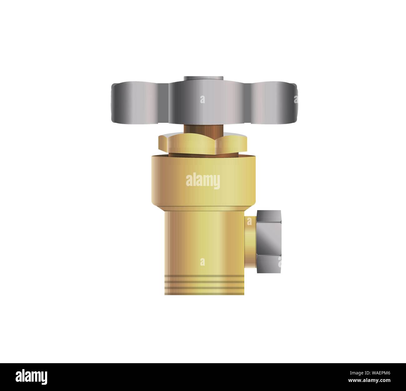 valve for cylinder vector Stock Vector Image & Art - Alamy