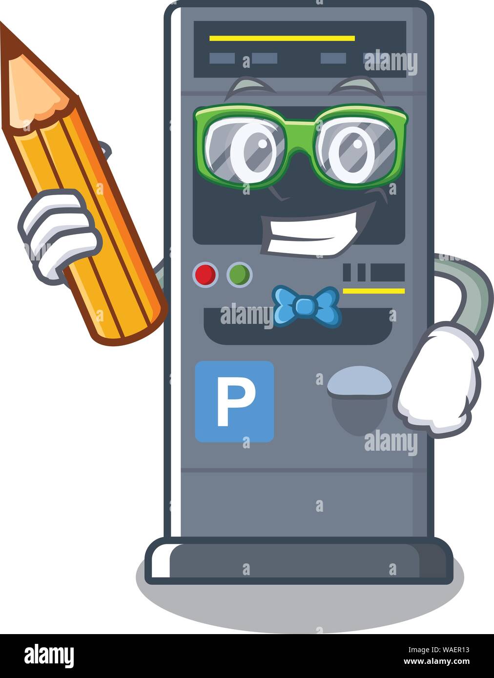 Student parking vending machine the cartoon shape Stock Vector Image ...