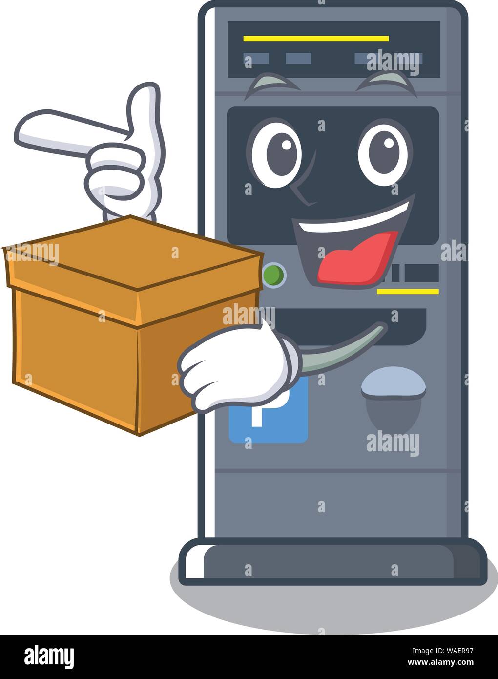 Vegetables vending machine Stock Vector Images - Alamy