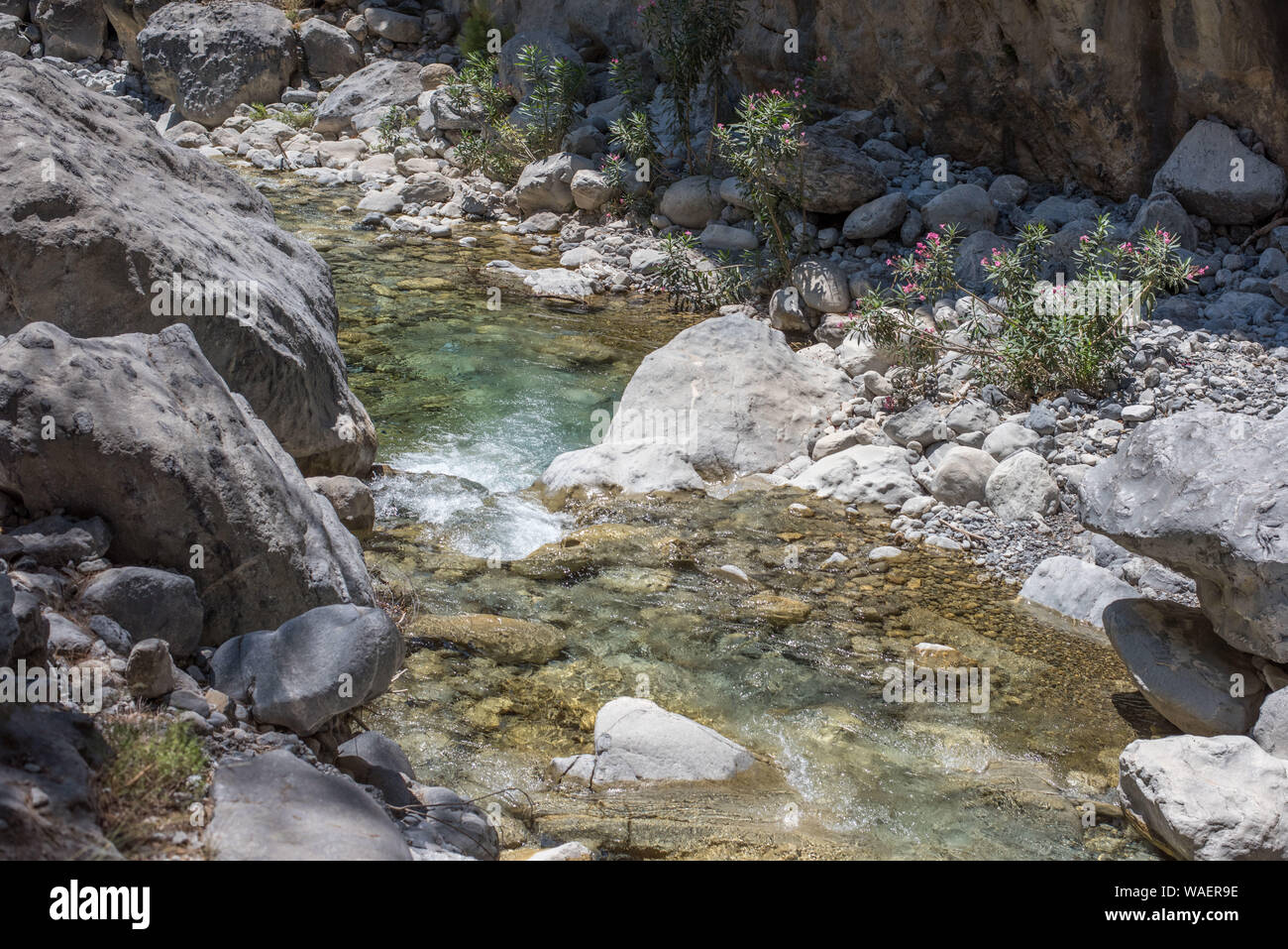 Samariá Gorge Crete Stock Photo - Alamy