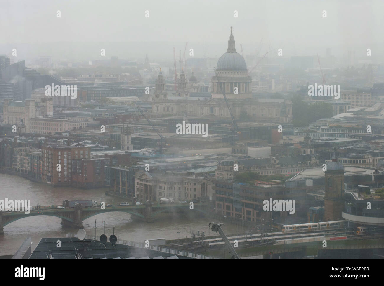 Aerial views of london hi-res stock photography and images - Alamy