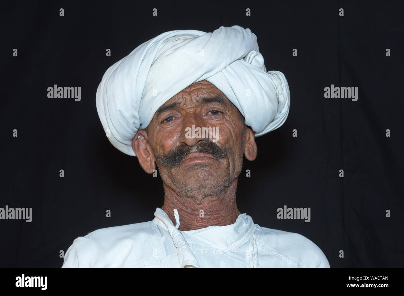 Indian rabari men portrait hi-res stock photography and images - Alamy