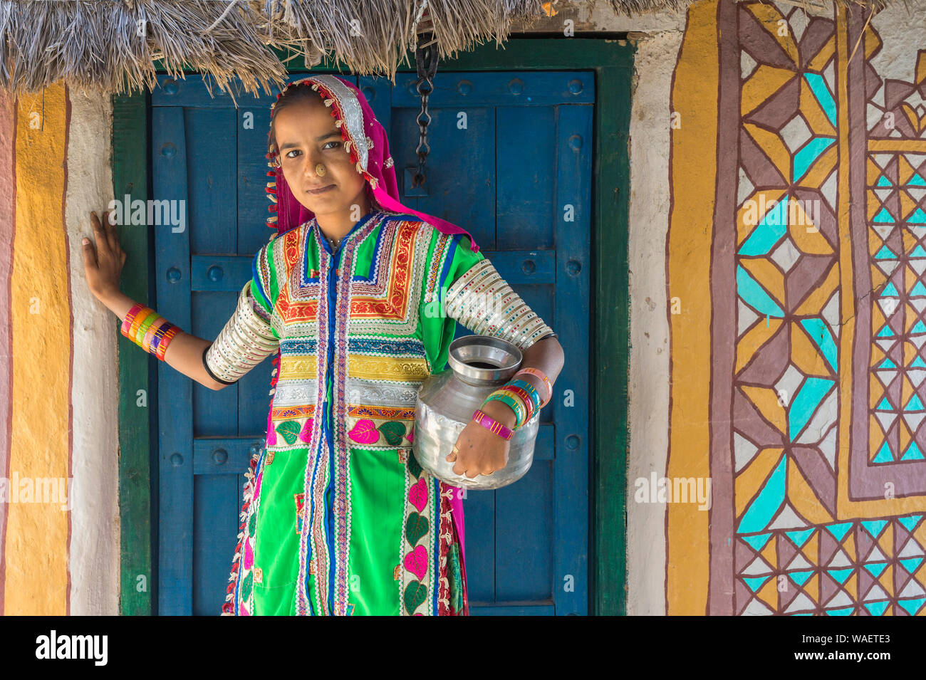 Khavda tourist village hi-res stock photography and images - Alamy