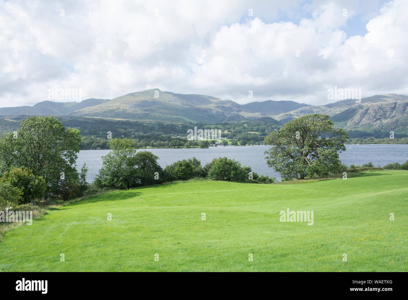 Old man of coniston from coniston water hi-res stock photography and ...