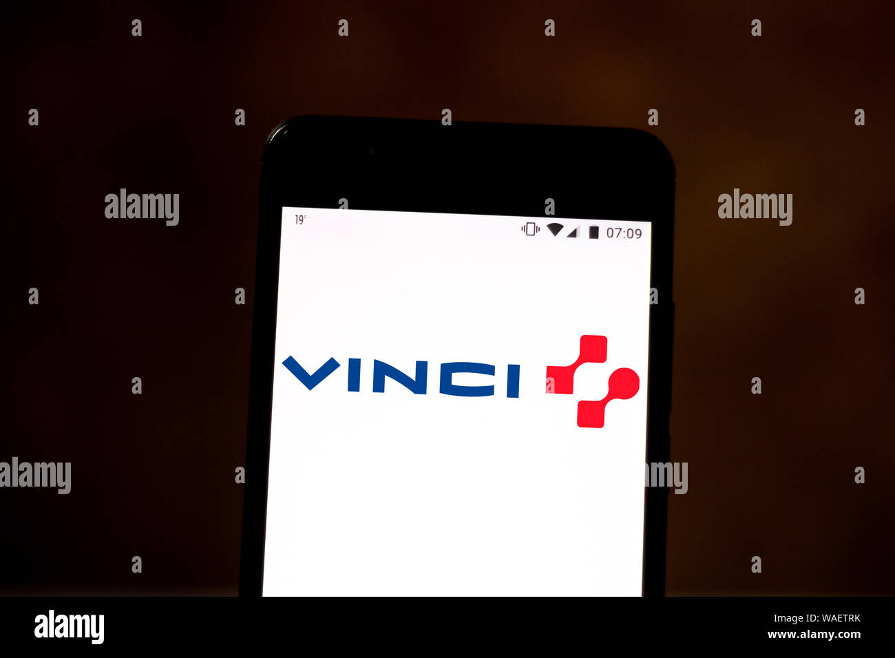 Vinci logo hi-res stock photography and images - Alamy