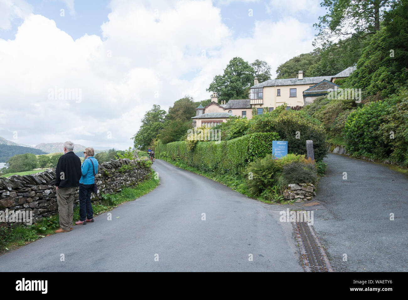 Brantwood home john ruskin overlooking hi-res stock photography and ...