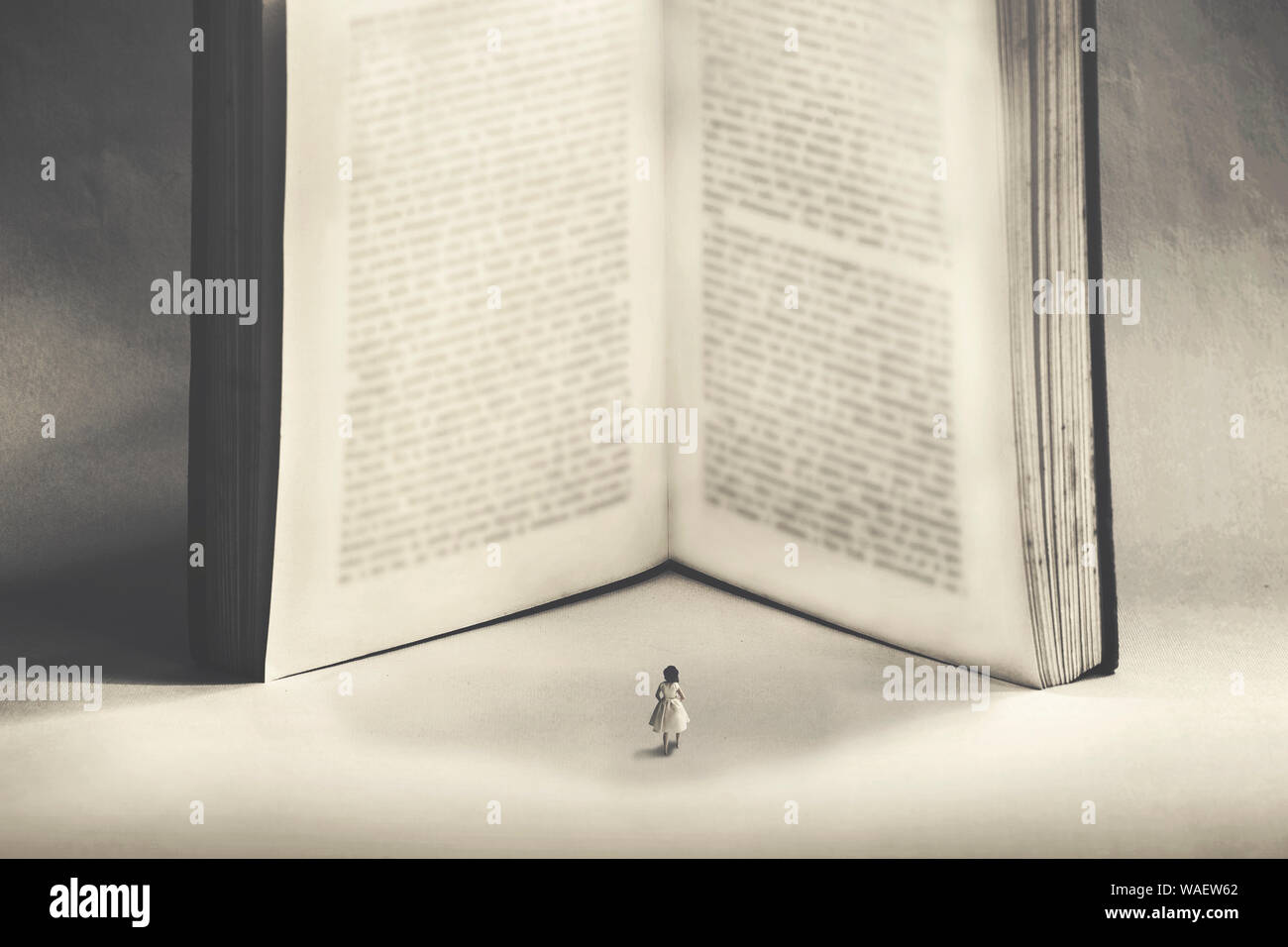 Giant book hi-res stock photography and images - Alamy
