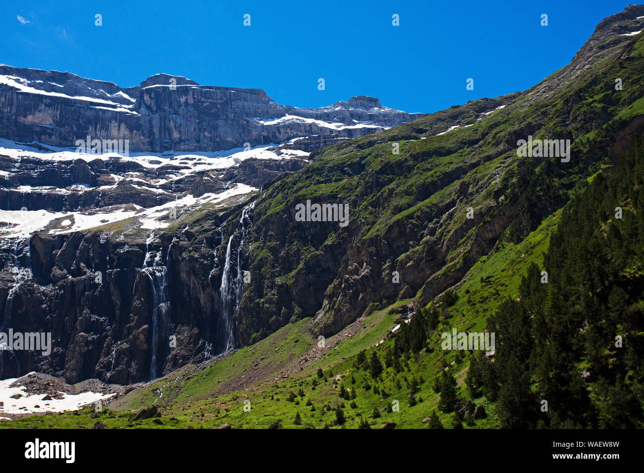 Cirque de Gavarnie Pyrenees National Park France Stock Photo - Alamy