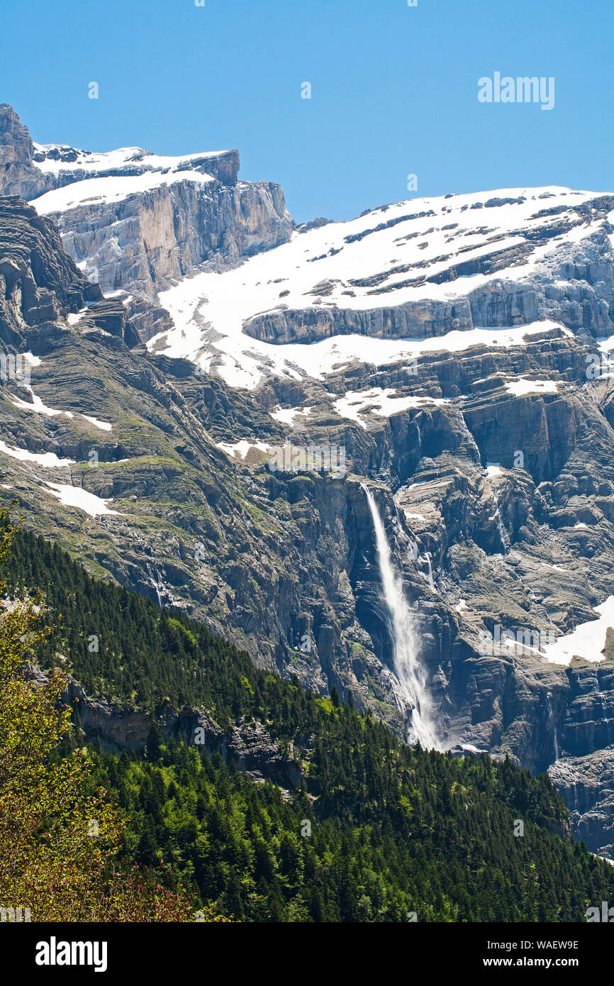 Cirque de gavarnie waterfall hi-res stock photography and images - Alamy
