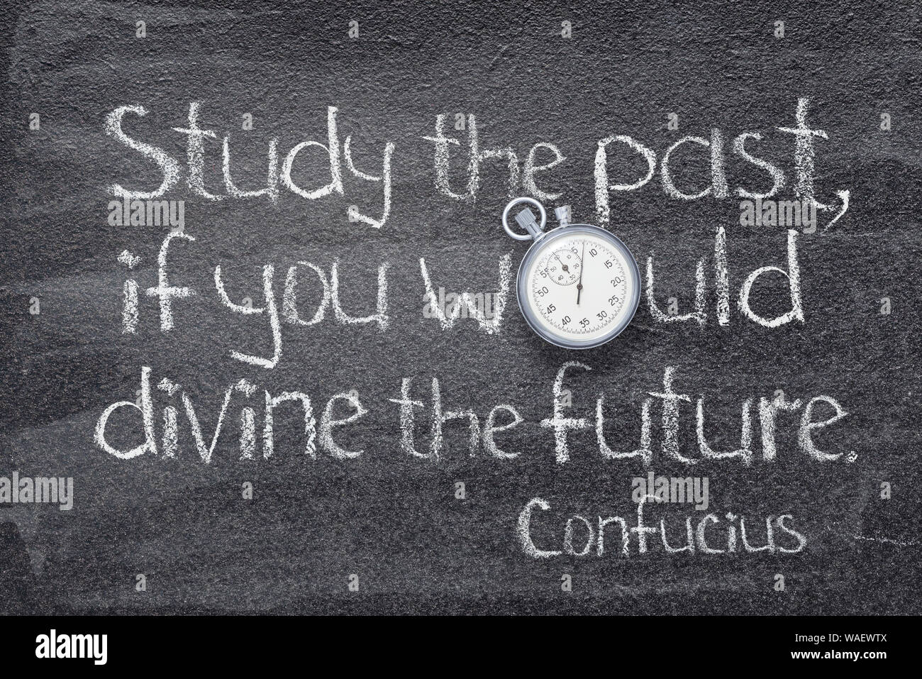 Study the past, if you would divine the future - ancient Chinese ...